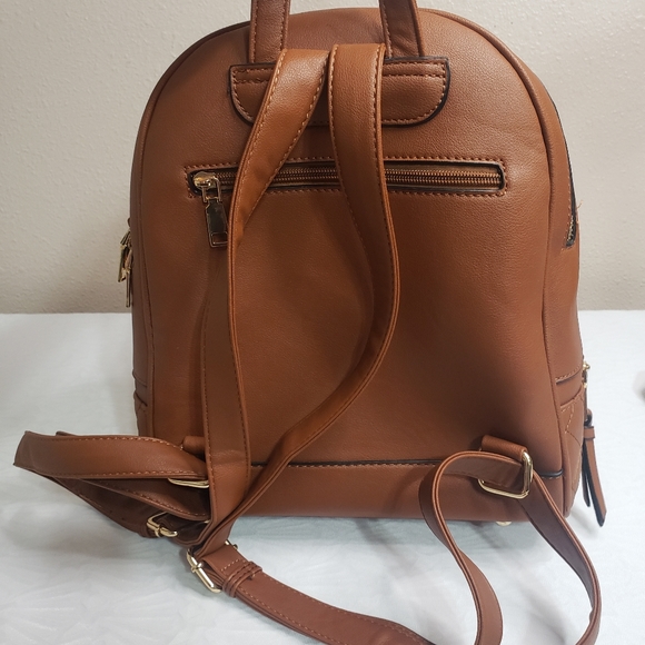 unbranded | Bags | Nwot Faux Leather Backpack | Poshmark